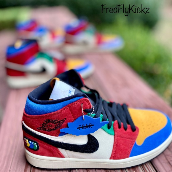 Jordan | Shoes | Aj Fearless Mid Blue The Great | Poshmark